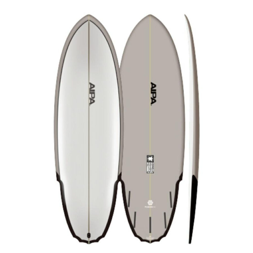 AIPA The Wrecking Ball Fusion HD Surfboard GREY 6-0
