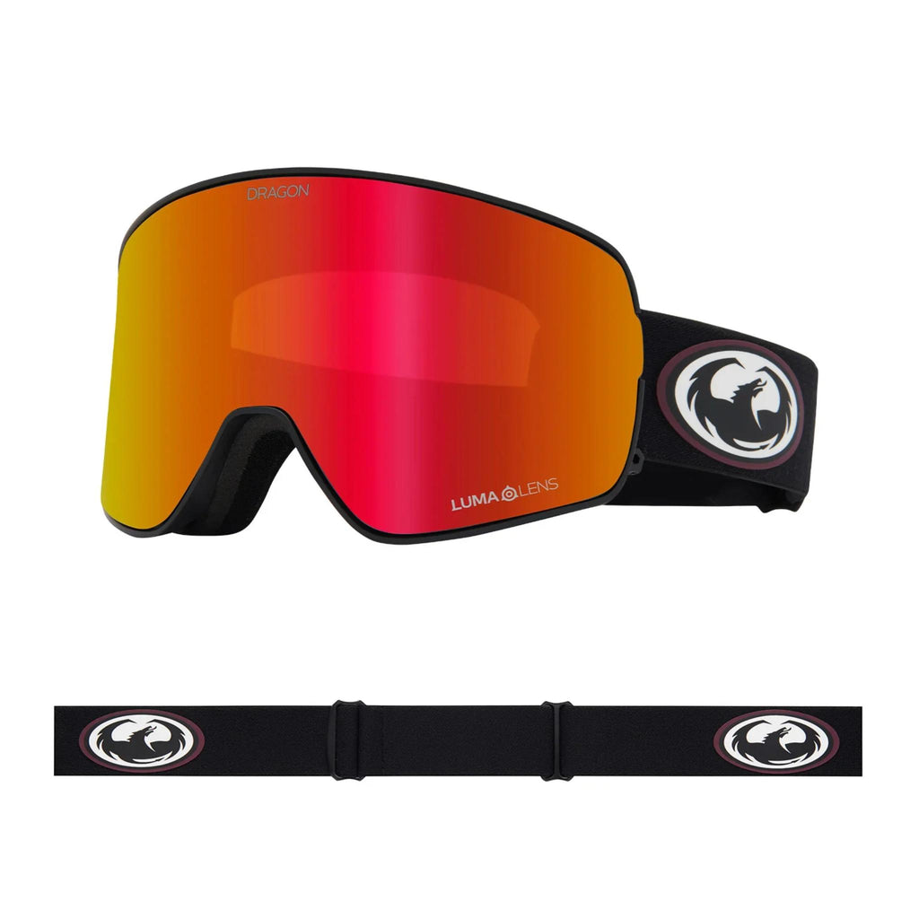 Dragon NFX2 Goggle - Old Skool / LL Red Ion + LL Light Rose