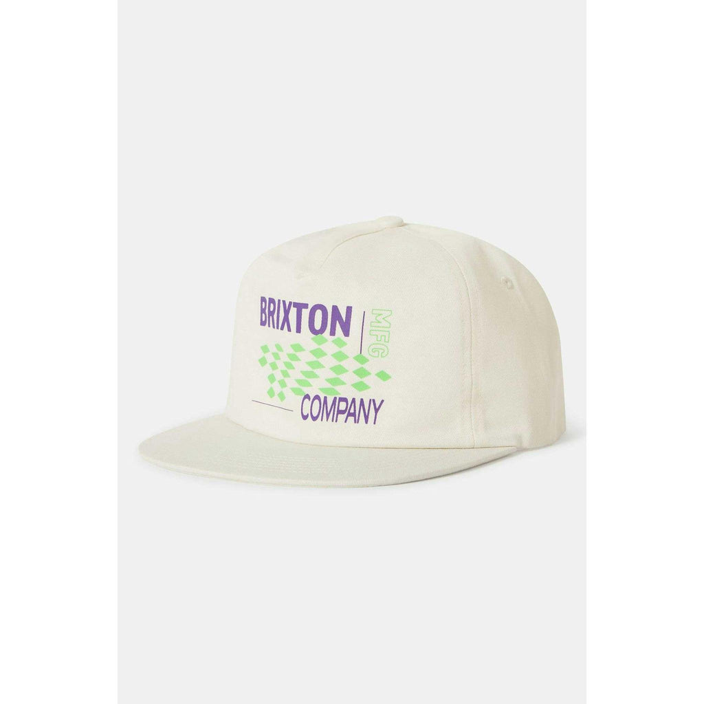 Brixton Neon Finish Line Snapback Cap
