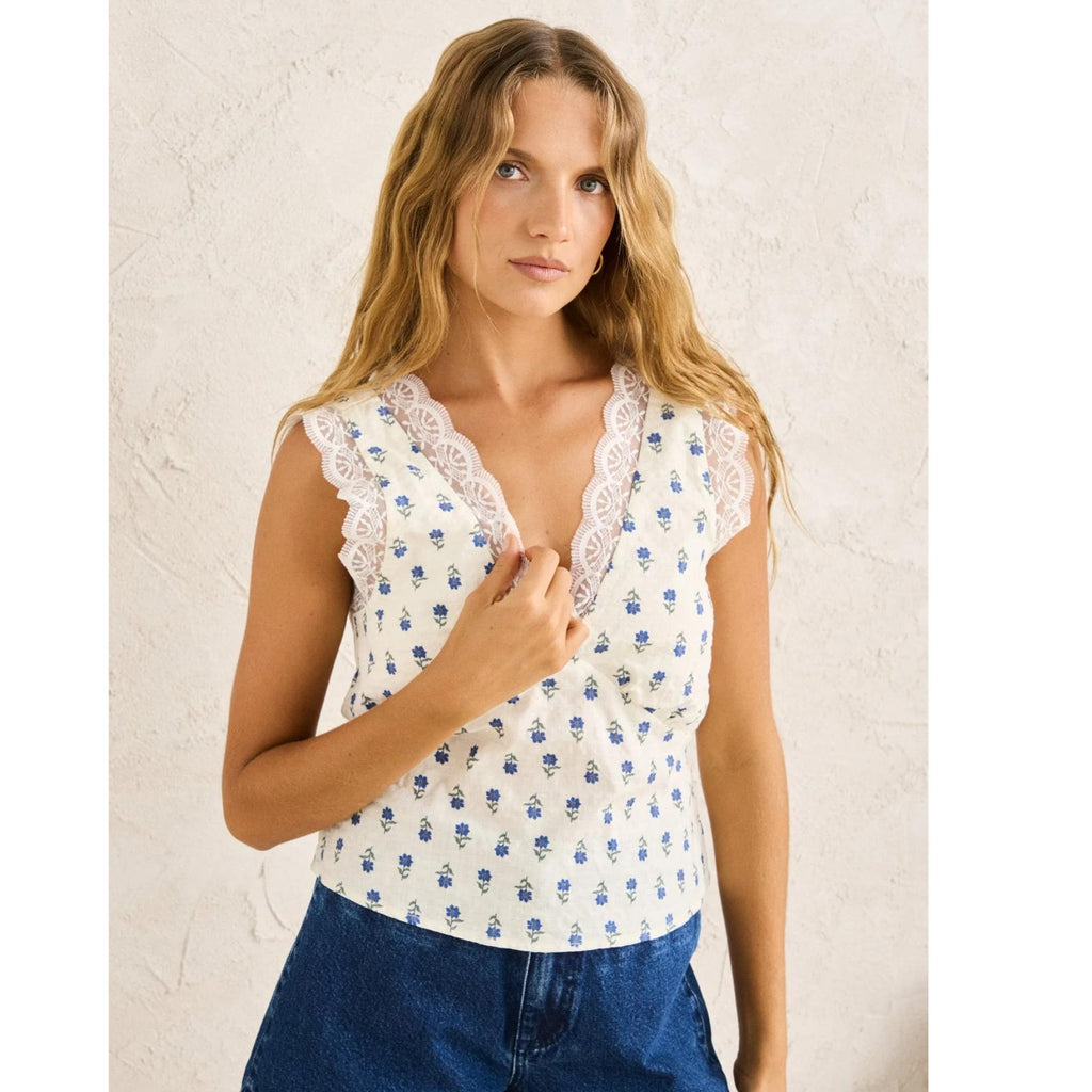 Rhythm Primrose Lace Top