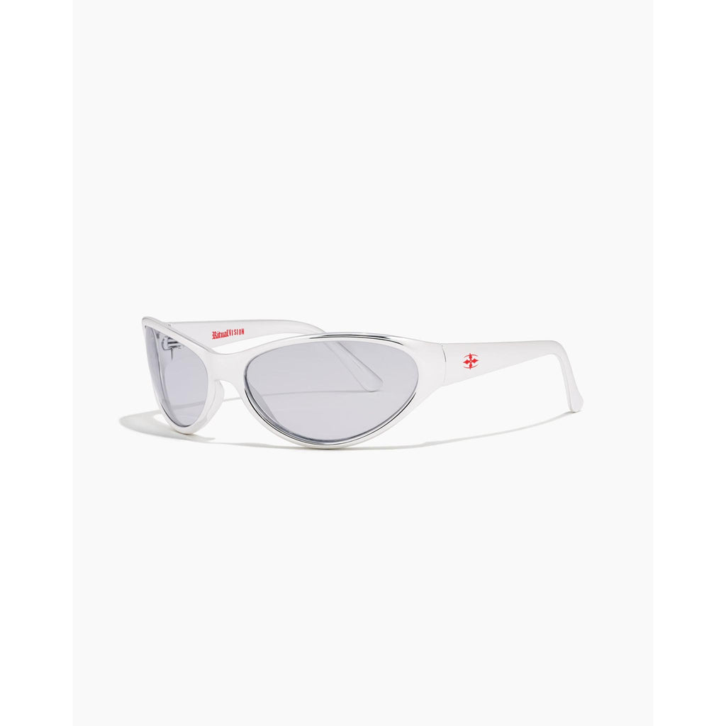 Ritual Morphine Sunglasses - Liquid Silver/Mid Grey