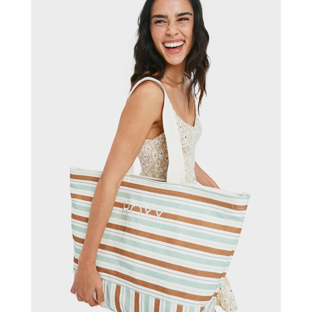 Roxy Stripy Beach Bag