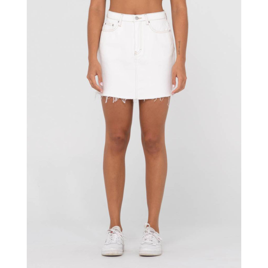 Rusty Celeste High Rise Denim Skirt